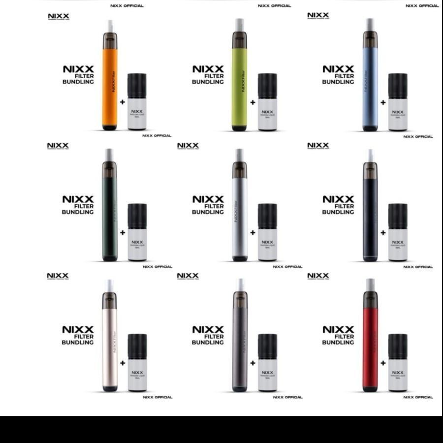 Jual NIXX Device - Filter Pod Vape Bundling 15ml nixx filter plus pod ...