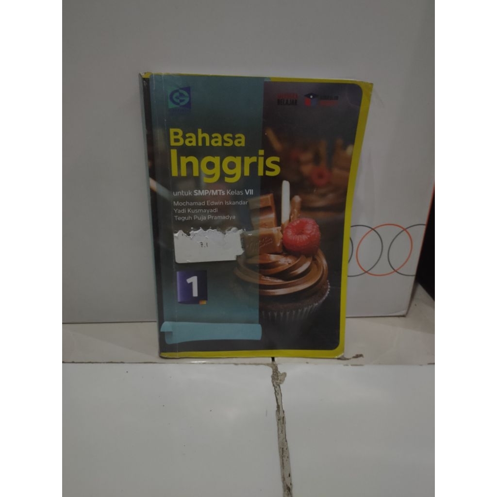 Jual Buku bekas Bahasa Inggris kelas 7 Grafindo kurikulum merdeka ...