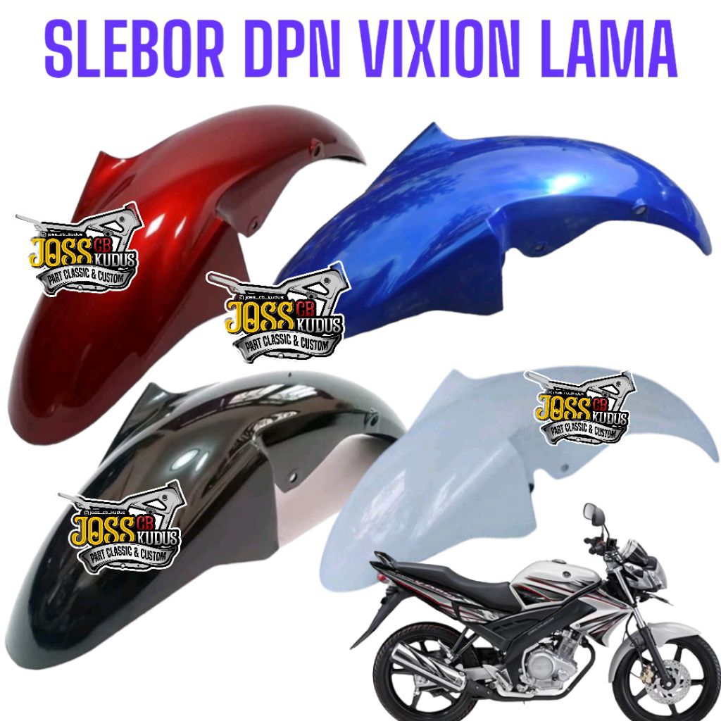 Jual Spakbor slebor depan vixion old all WARNA BAHAN TEBAL | Shopee ...