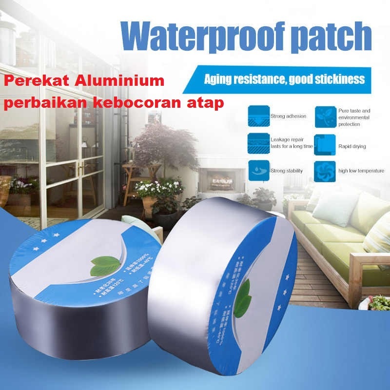 Jual Lakban Gulungan aluminium foil original Tahan Air Pita Perekat ...