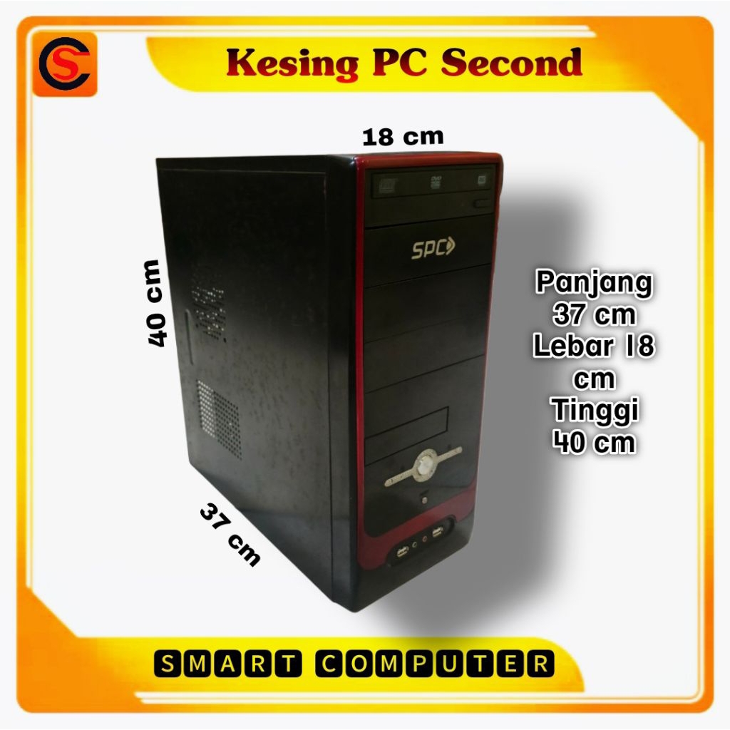 Jual Kesing komputer merk spc bonus dvd rom sata | Shopee Indonesia