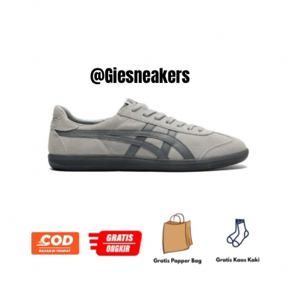 Jual SEPATU ONIT TOKUTEN GREY ORIGINAL (FRE KAOS KAKI & PAFER BAG ...