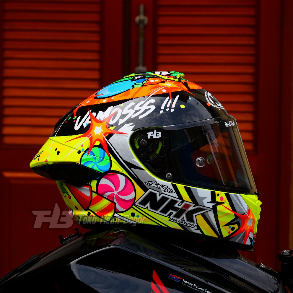 Jual NHK HELM MARK-1 2V GP SERIES | IVAN ORTOLA #5 YELLOW | DOUBLE ...