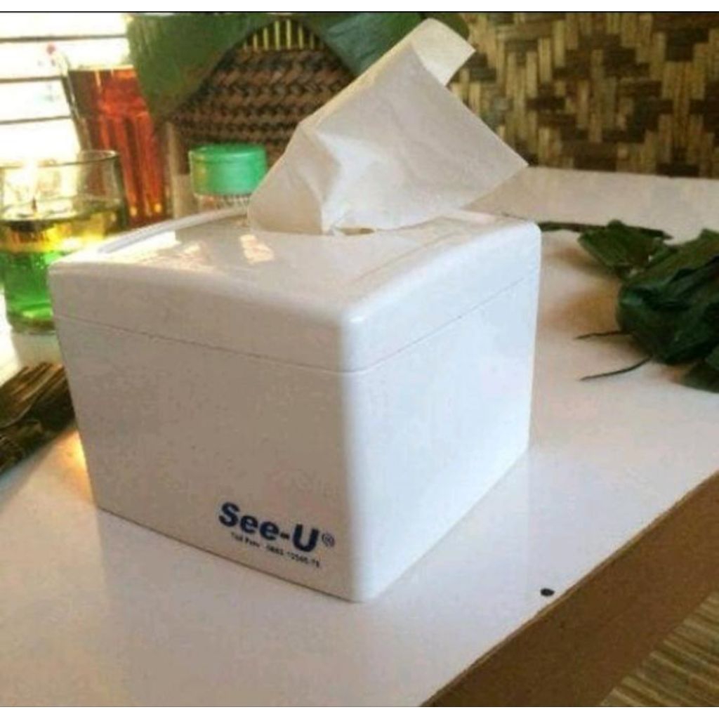 Jual KOTAK TISSUE / TEMPAT TISSUE SEGI / TISU MEJA / TISSUE POP UP ...