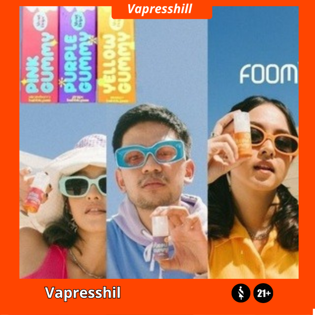 Jual FOOM BUBBLEGUM GUMMY SERIES 30ML LIQUID FOOM LIQUID SALTNIC ...