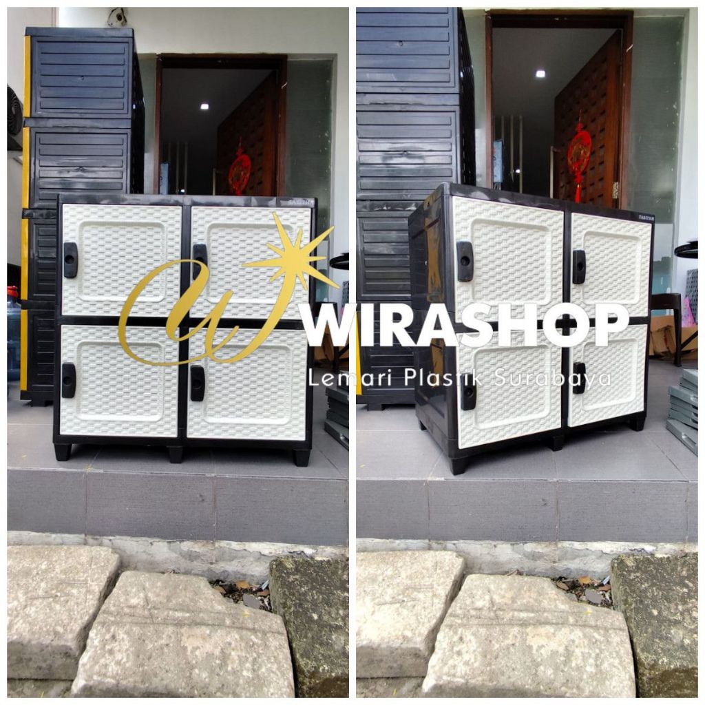 Jual Lemari Pakaian Plastik Rak TV Loker Helm Serbaguna Murah Terlaris ...