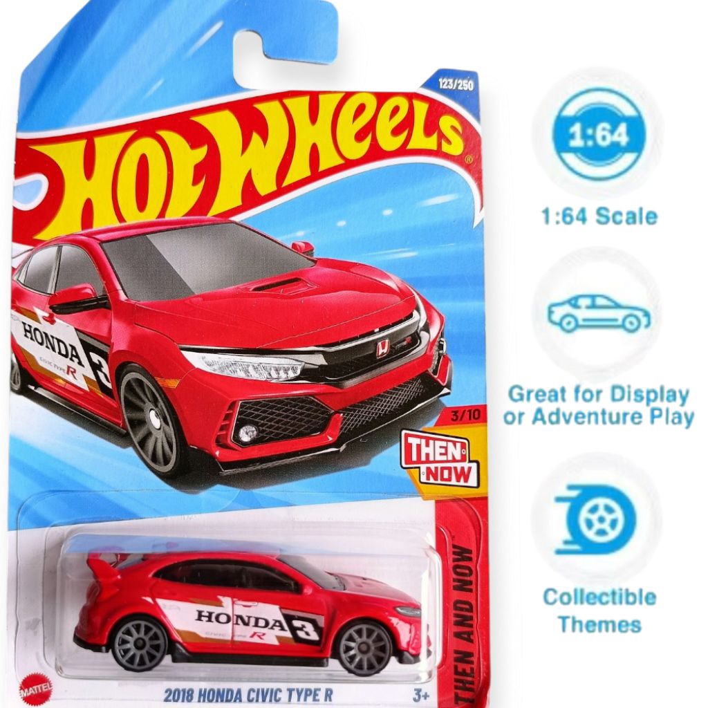 Jual Promo!!! Hot Wheels 2018 HONDA CIVIC TYPE R Merah( LIMITED EDITION ...