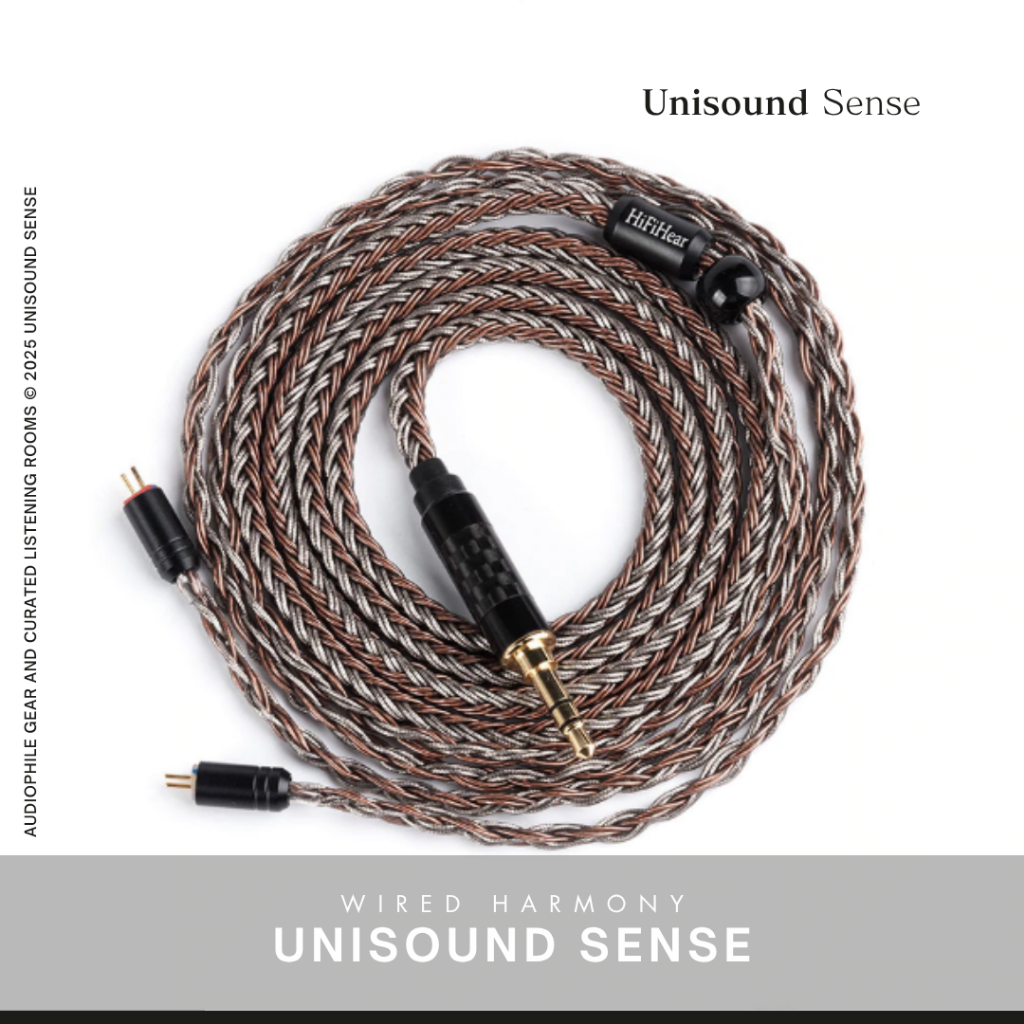 Jual HIFIHEAR 16 Core Silver Plated Copper IEM Upgrade Cable – Mocha ...