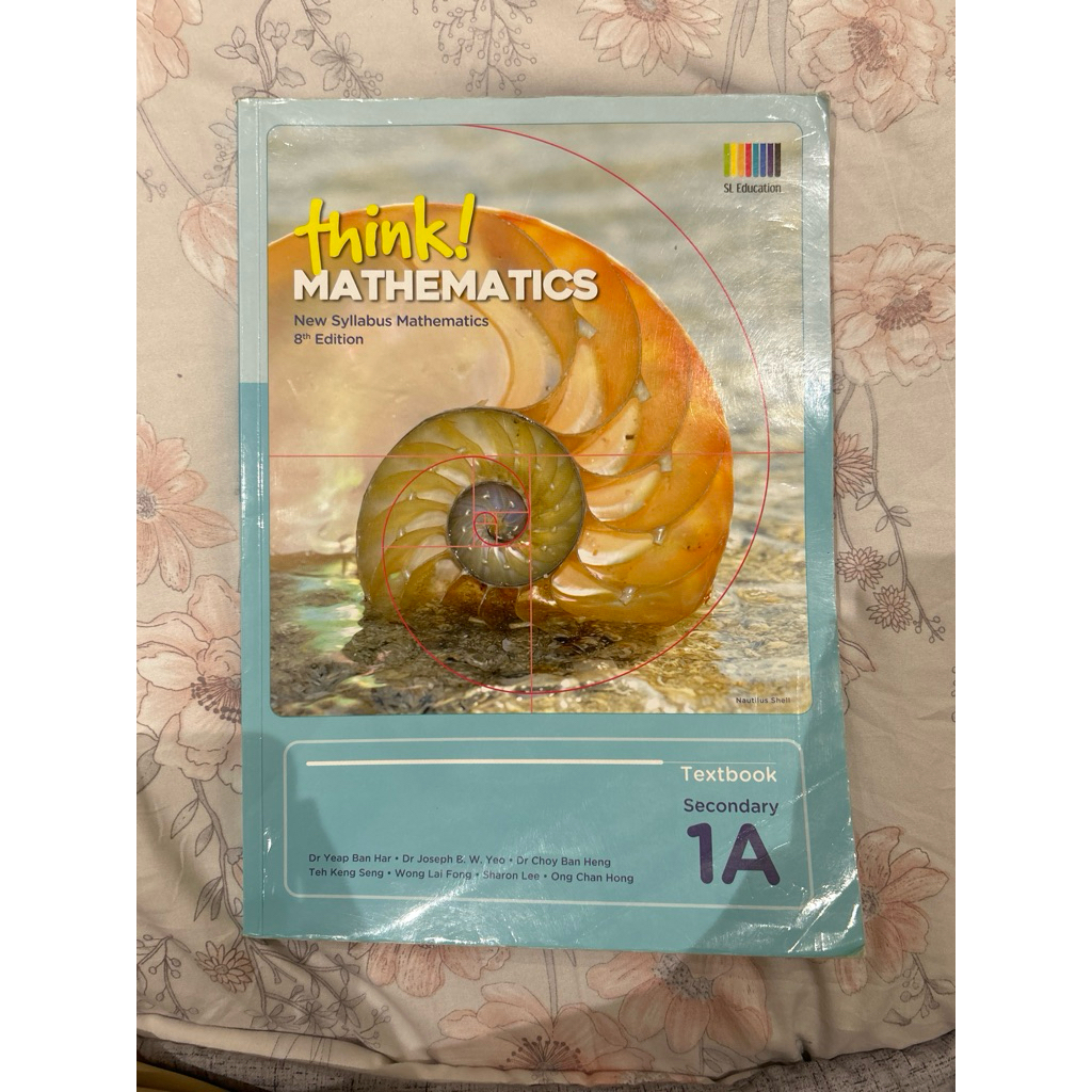 Jual think! Mathematics Textbook Secondary 1A 8th Edition | Shopee ...
