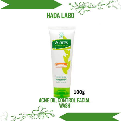 Jual Acnes Natural Care Face Wash Oil Control 100gr & 50gr | Shopee ...