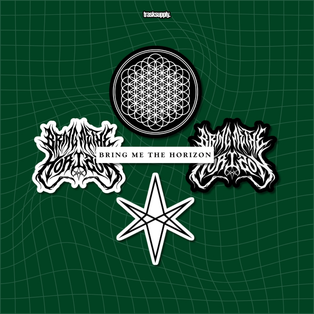 Jual Sticker Bring Me The Horizon BMTH - STICKER BAND | Shopee Indonesia