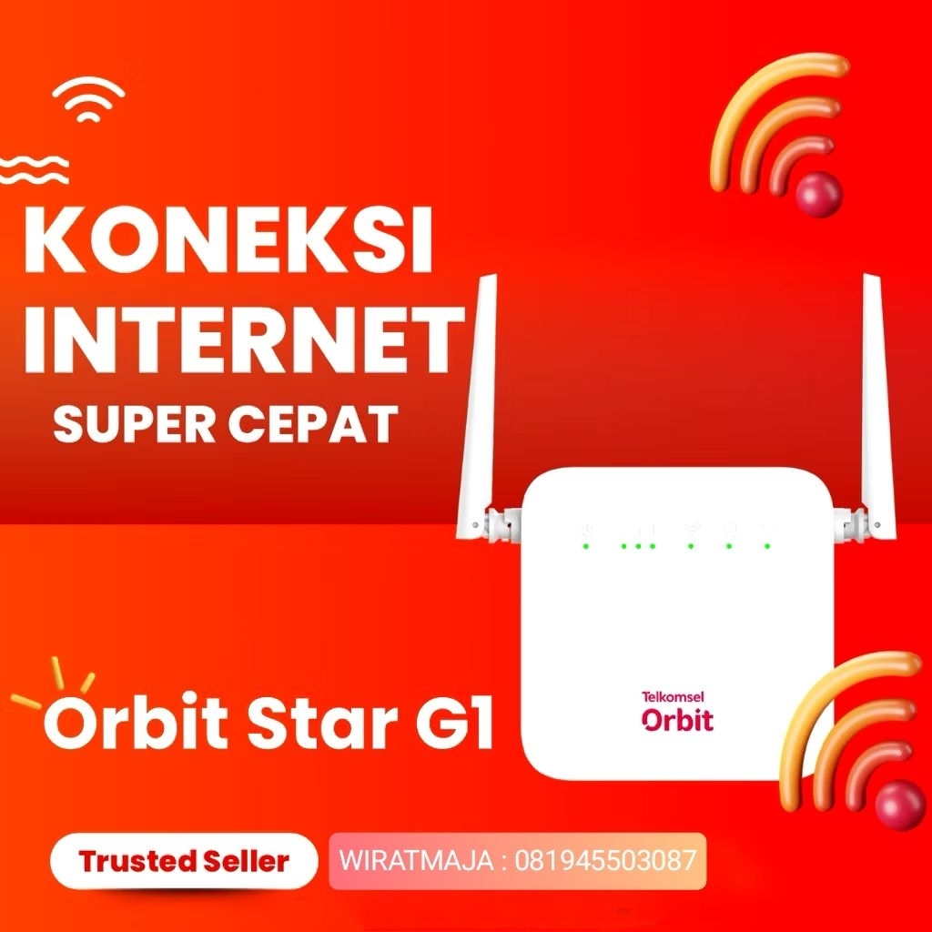 Jual ORBIT STAR G1 MODEM WIFI 4G HIGH SPEED GARANSI RESMI | Shopee ...