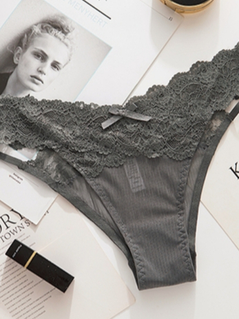Jual LS Celana Dalam Wanita Fashion Sexy Polos Lace Motif Pinggang Rendah All Size 3194 Women's ...