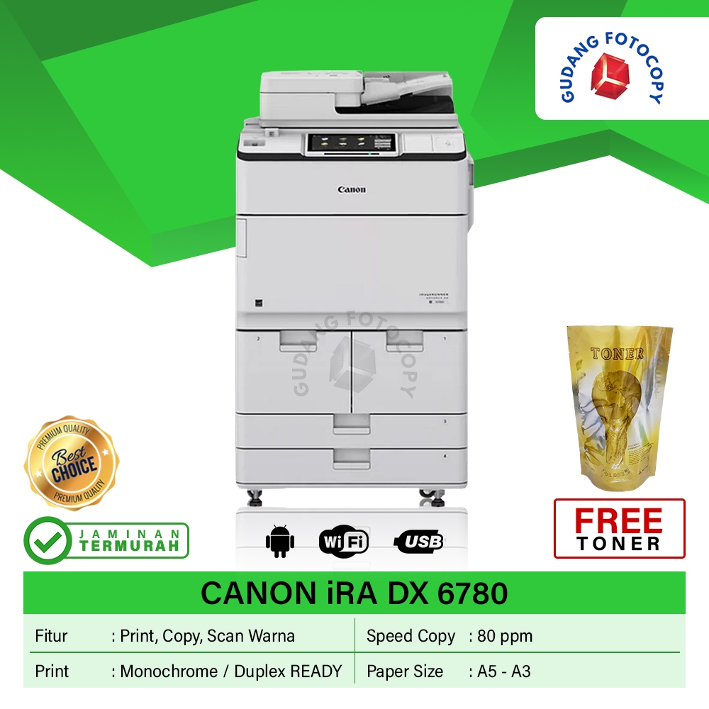 Jual Mesin Fotocopy CANON IRA DX 6780 | Shopee Indonesia
