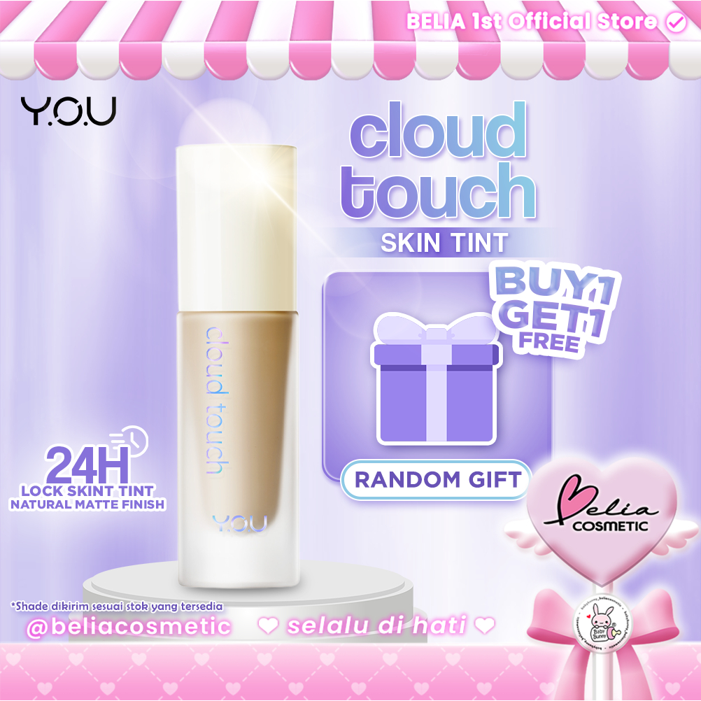 Jual BELIA YOU Cloud Touch Blurring Skin Tint | Liquid Foundation ...