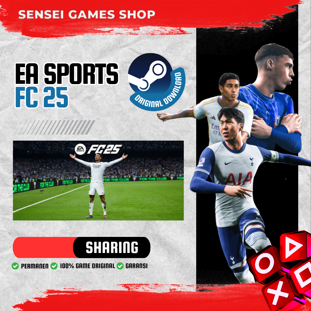 Jual [BONUS STEAM KEY] EA SPORTS FC 25 & 24 GAME BOLA / AUTO DELIVERY ...