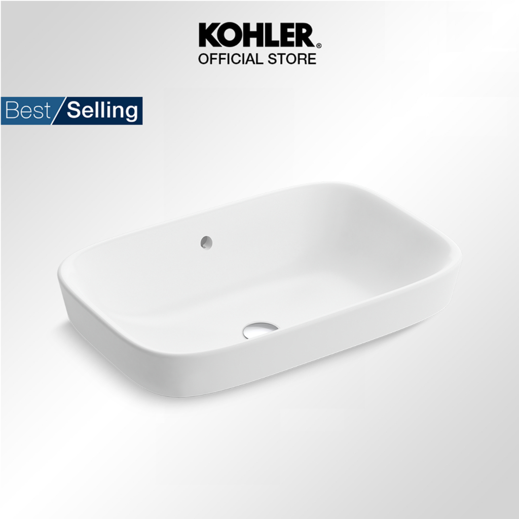 Jual KOHLER ModernLife Wastafel / Lavatory Vessel without Deck Putih ...