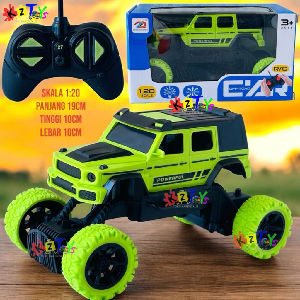 Jual REMOTE CONTROL RC OFFROAD JEEP CAR POWERFUL JIMMY RC CAR POWERFULL ...