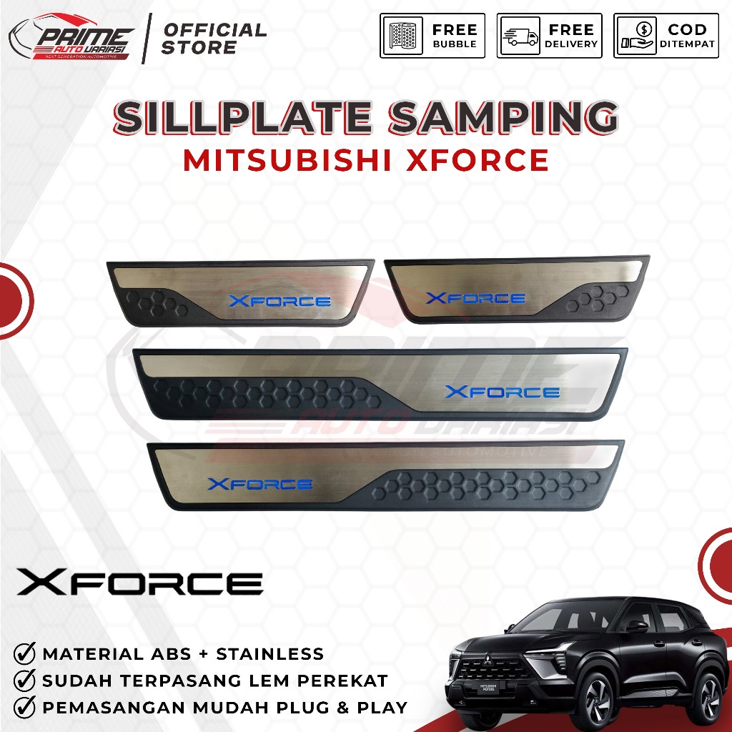Jual Sill Plate Sillplate Samping Side Scuff Plate X FORCE XFORCE ...