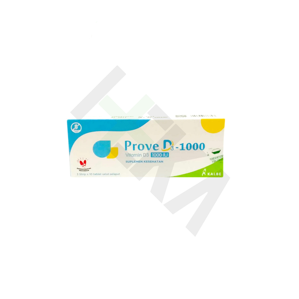Jual Prove D3 1000 IU Kalbe - Vitamin D3 Box 30 Tablet [Tembalang ...