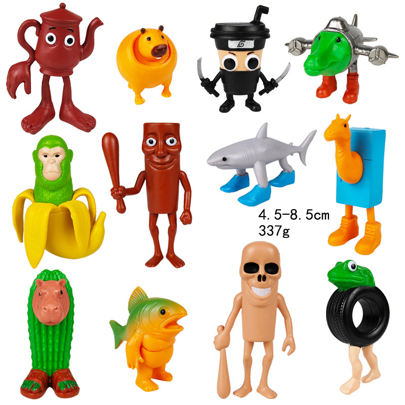 Jual Action Figure TUNG TUNG SAHUR BRAINROT ANOMALY Miniatur Topper Kue Pajangan Mainan TUNGTUNG ...