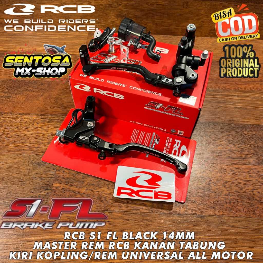 Jual [ RCB ORIGINAL ] MASTER REM TABUNG RADIAL RCB S1-FL 14MM KANAN ...
