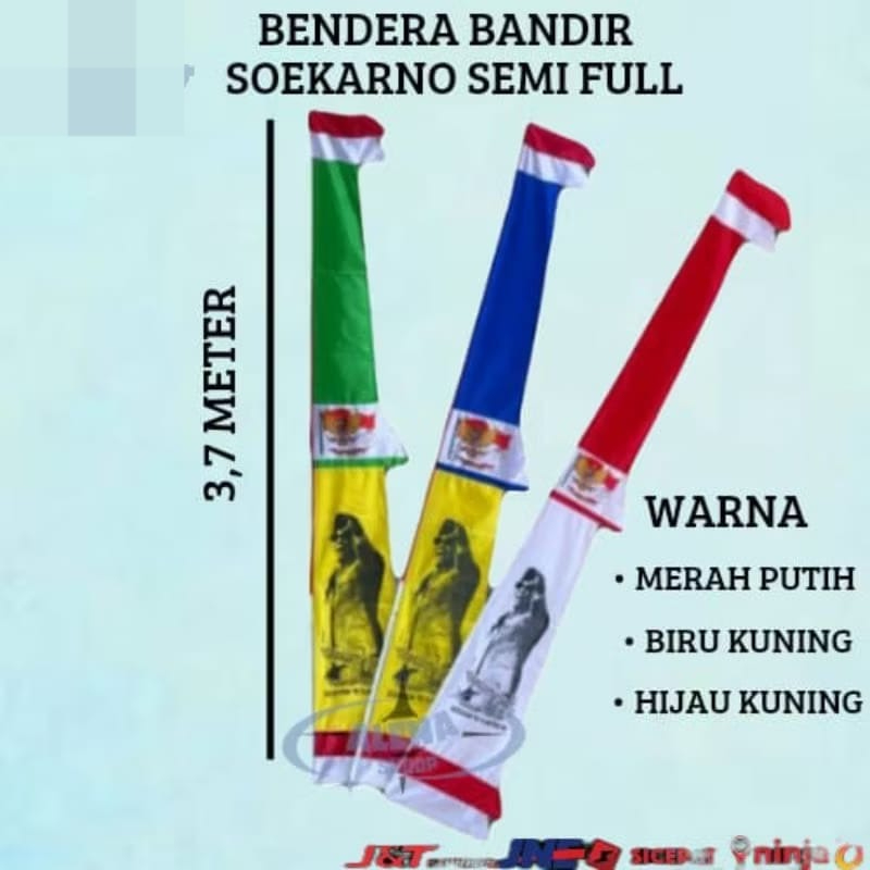 Jual Bendera Umbul-Umbul Pasung Bendera Bandir Dirgahayu Merah Putih ...