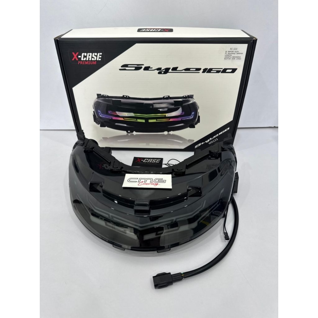 Jual LAMPU STOP X-CASE WD 223 STYLO 160 LAZY RGB WARNA BISA DIGANTI ...