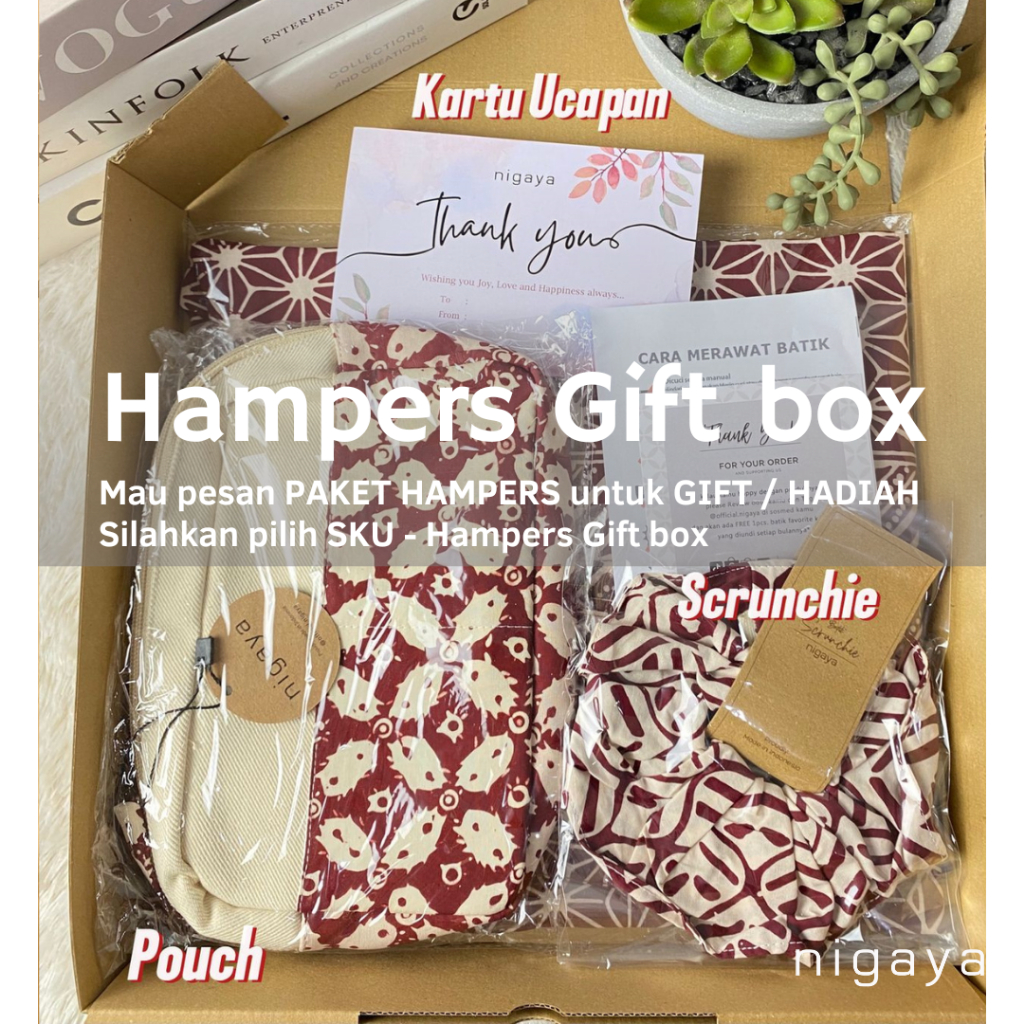 Jual NIGAYA - Hampers Gift Box Paket untuk Hadiah Dengan Box Kardus ...