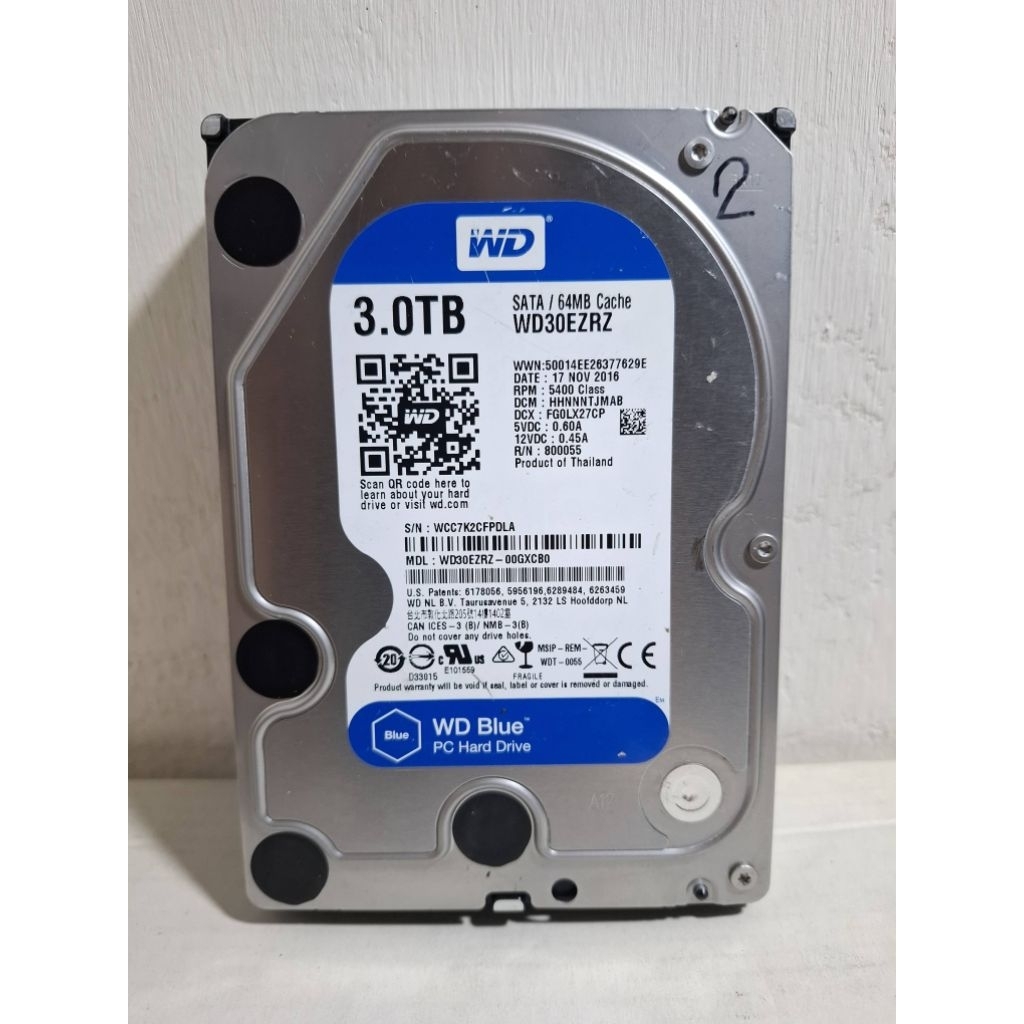 Jual Hardisk HDD Internal 3TB Komputer CCTV Server 3,5 inch Original ...