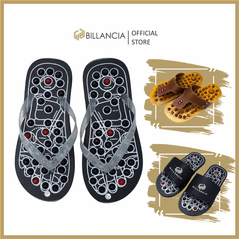 Jual BILLANCIA Sandal Kesehatan Rematik Terapi Refleksi Sendal Pria ...