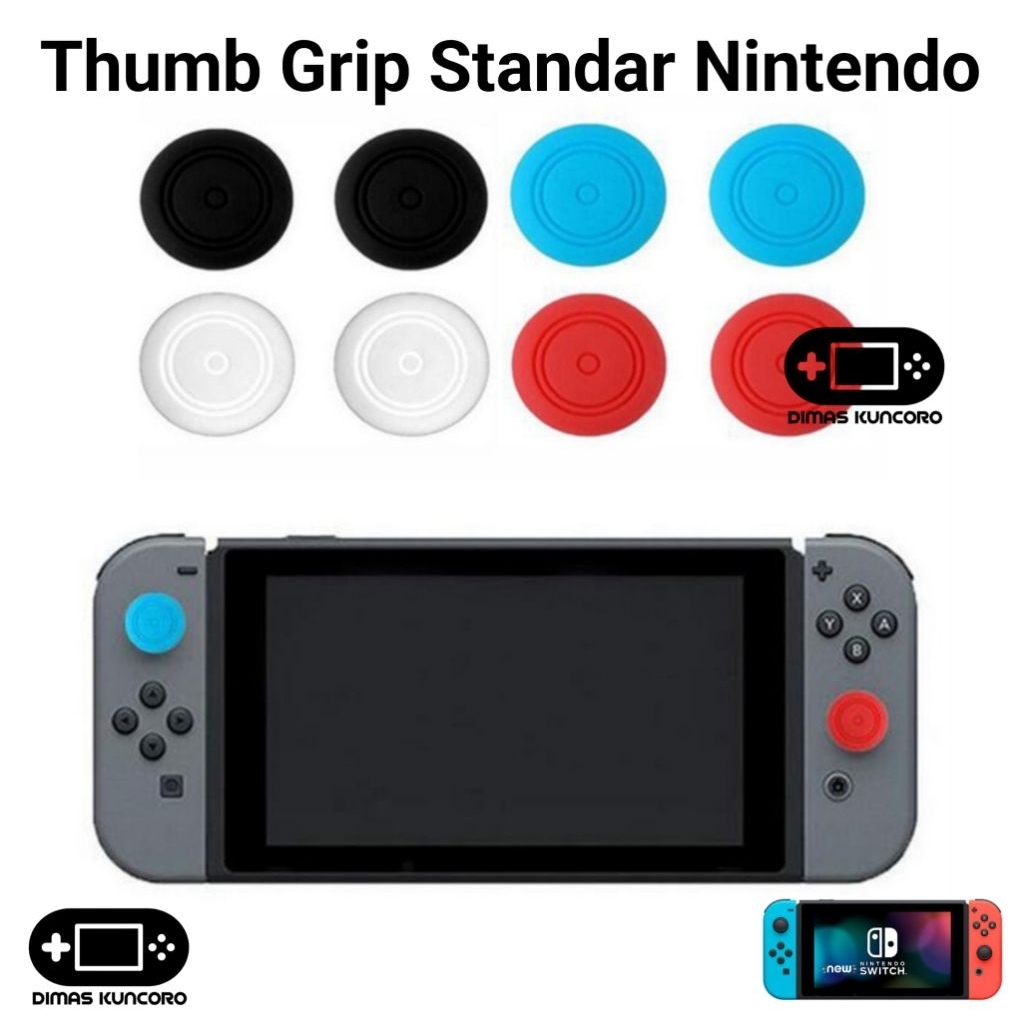 Jual Thumb Grip STANDAR Nintendo Switch analog joy con joycon nunchuk ...
