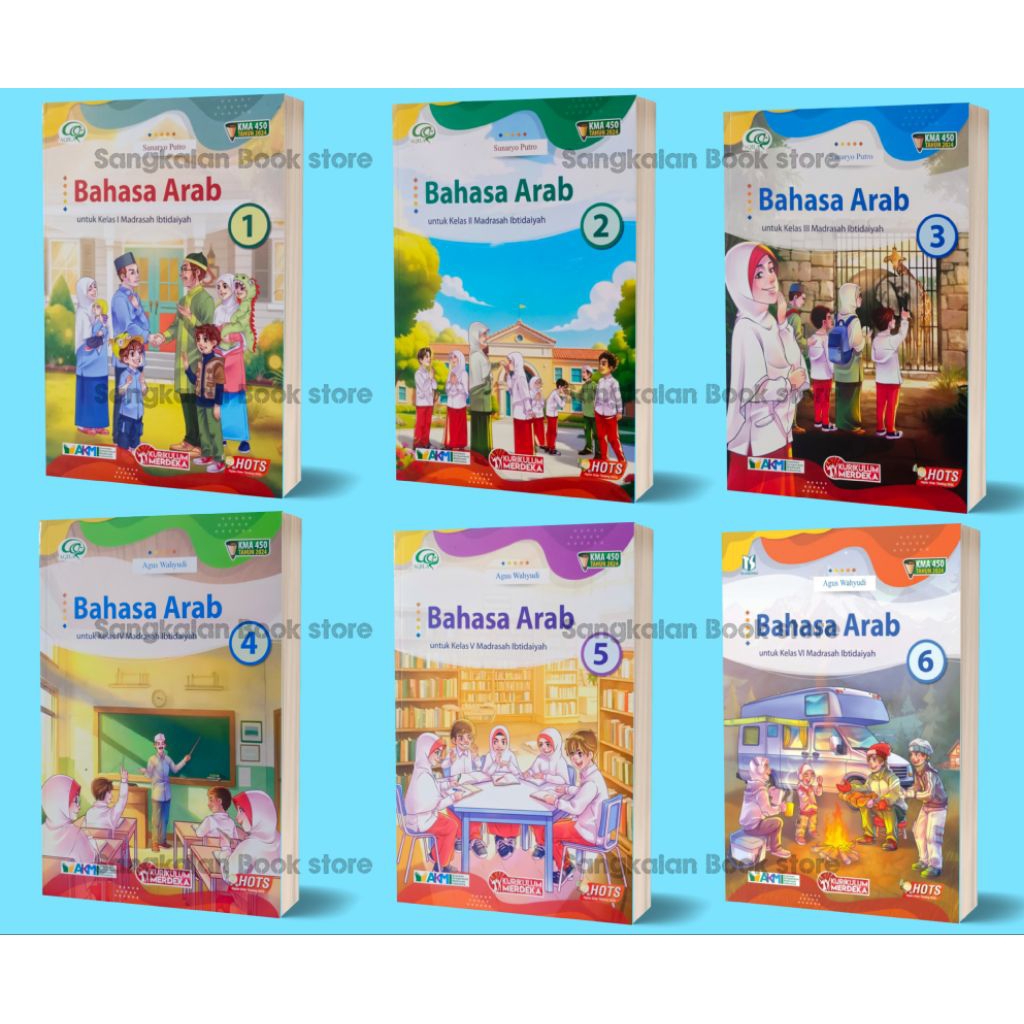 Jual BAHASA ARAB SD MI KELAS 1 2 3 4 5 6 AQILA Kurikulum Merdeka KMA 450 TIGA SERANGKAI | Shopee ...