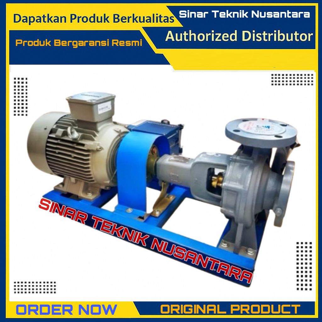 Jual Pompa Centrifugal Ebara 80x65 FISHA MS Motor YUEMA 7.5Kw 10HP 380V 4Pole | Shopee Indonesia