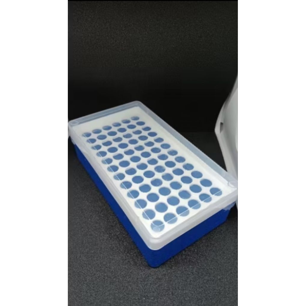 Jual Rak mikrotube microtube rack 1.5 ml 72 lubang PCR tube rack ...