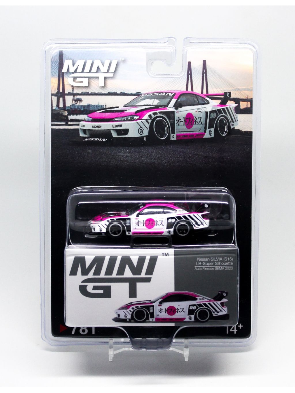 Jual Mini GT 781 Mijo - Nissan LB-Super Silhouette S15 SILVIA Auto ...