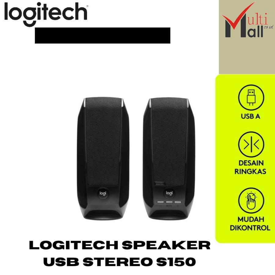 Jual Speaker Logitech S150 USB Stereo Black | Shopee Indonesia
