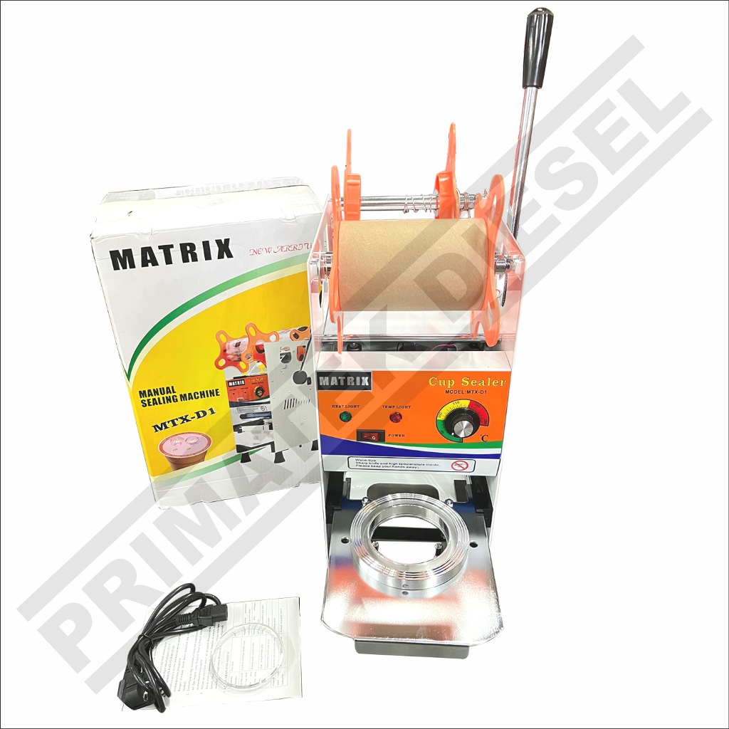Jual Mesin Cup Sealer MATRIX MTXD1 MOLLAR ET D1 / Alat Press Gelas ...