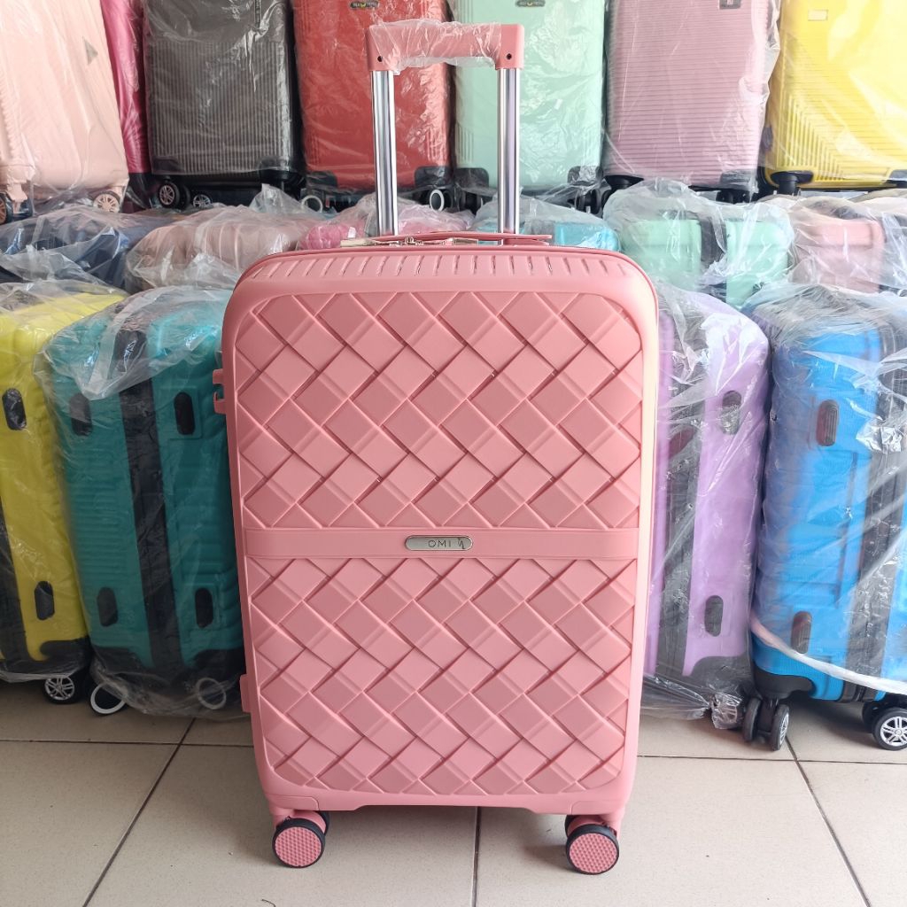 Jual Koper Polo PP PREMIUM IMPORT anti pecah 24 inch bagasi ( bisa COD ...