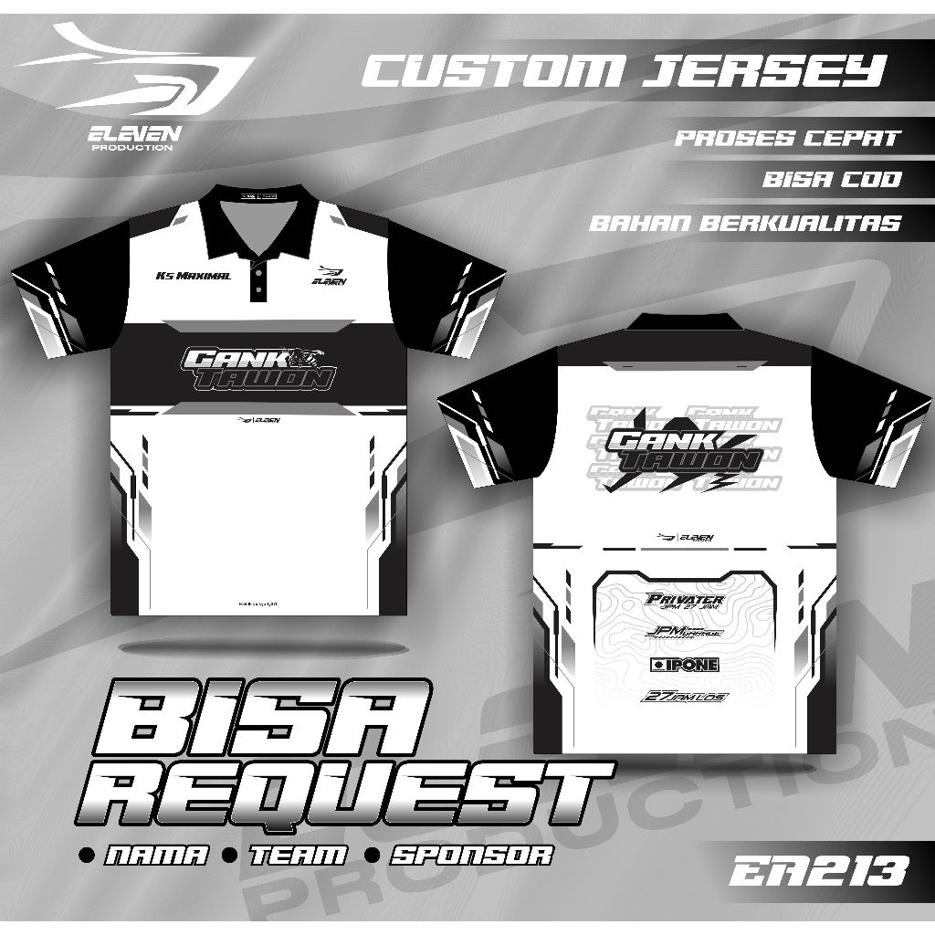 Jual JERSEY RACING polo baju balap racing custom full printing jersey ...