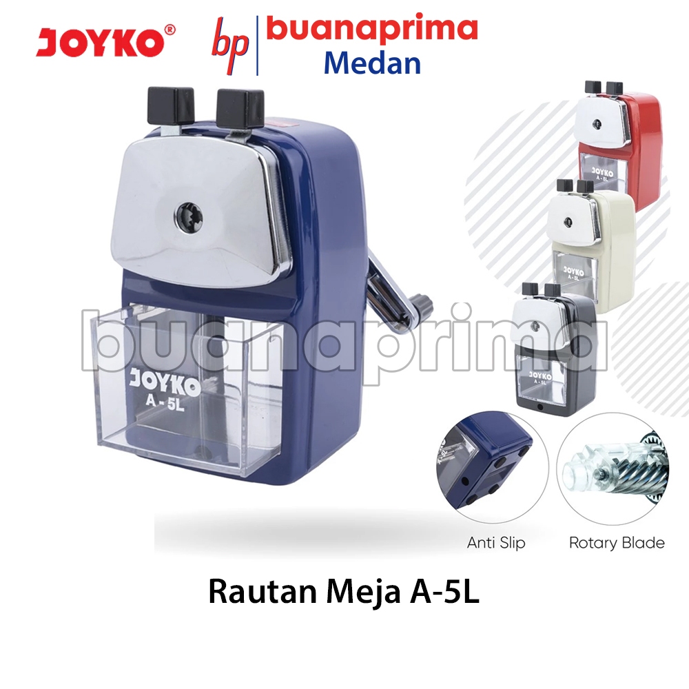 Jual Rautan MEJA JOYKO A-5L Besar Serutan Pensil Sharpener Putar Metal ...