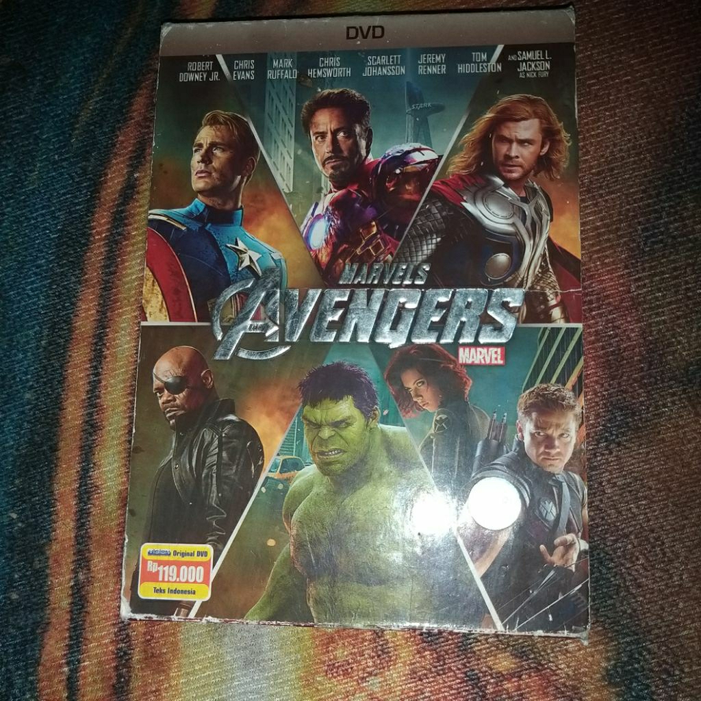 Jual DVD marvel's avengers marvel | Shopee Indonesia