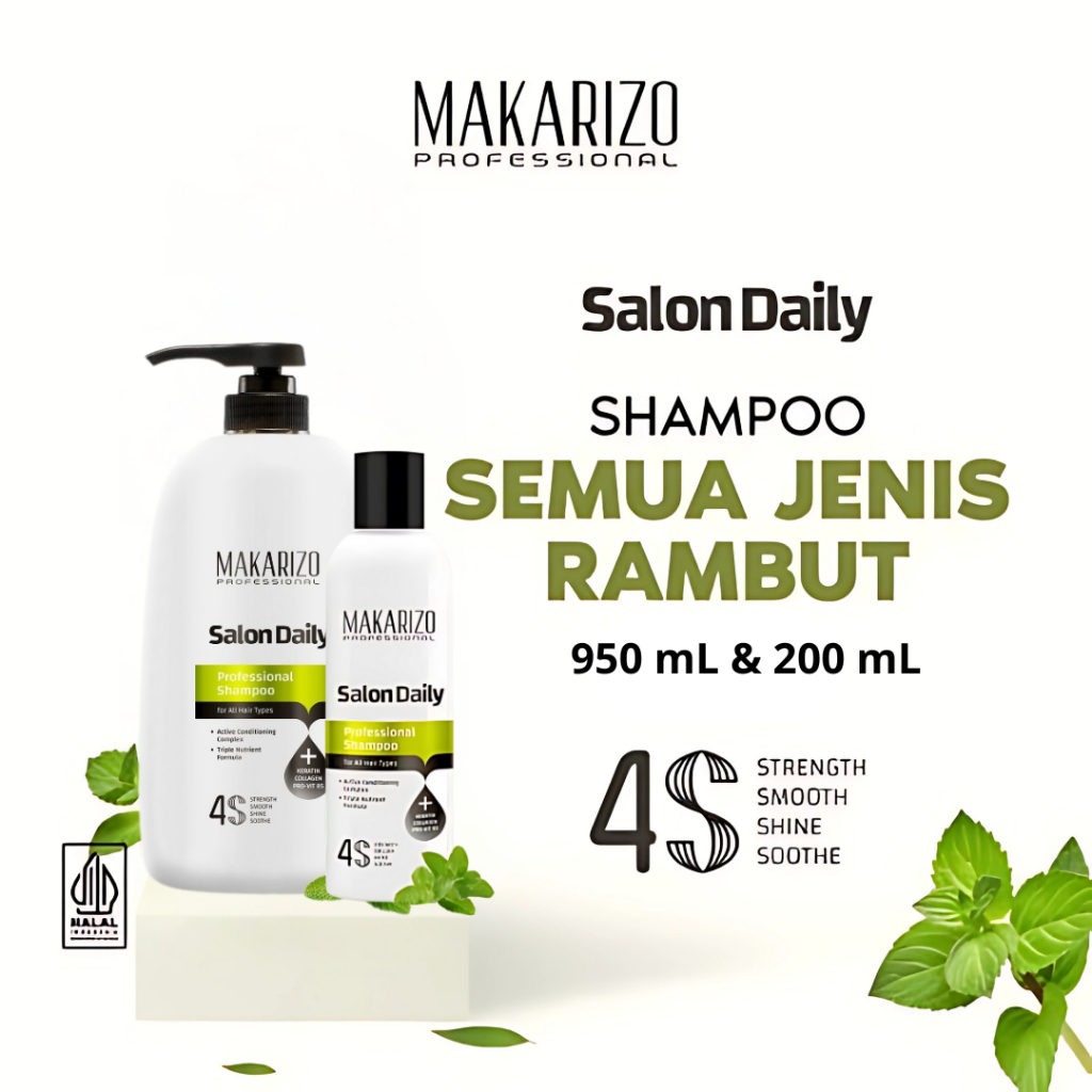 Jual Makarizo Professional Salon Daily Professional Shampoo Series ...