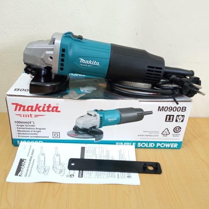 Jual MAKITA Mesin Gerinda M0900B Angle Grinder Tangan 4in Gurinda 4 ...