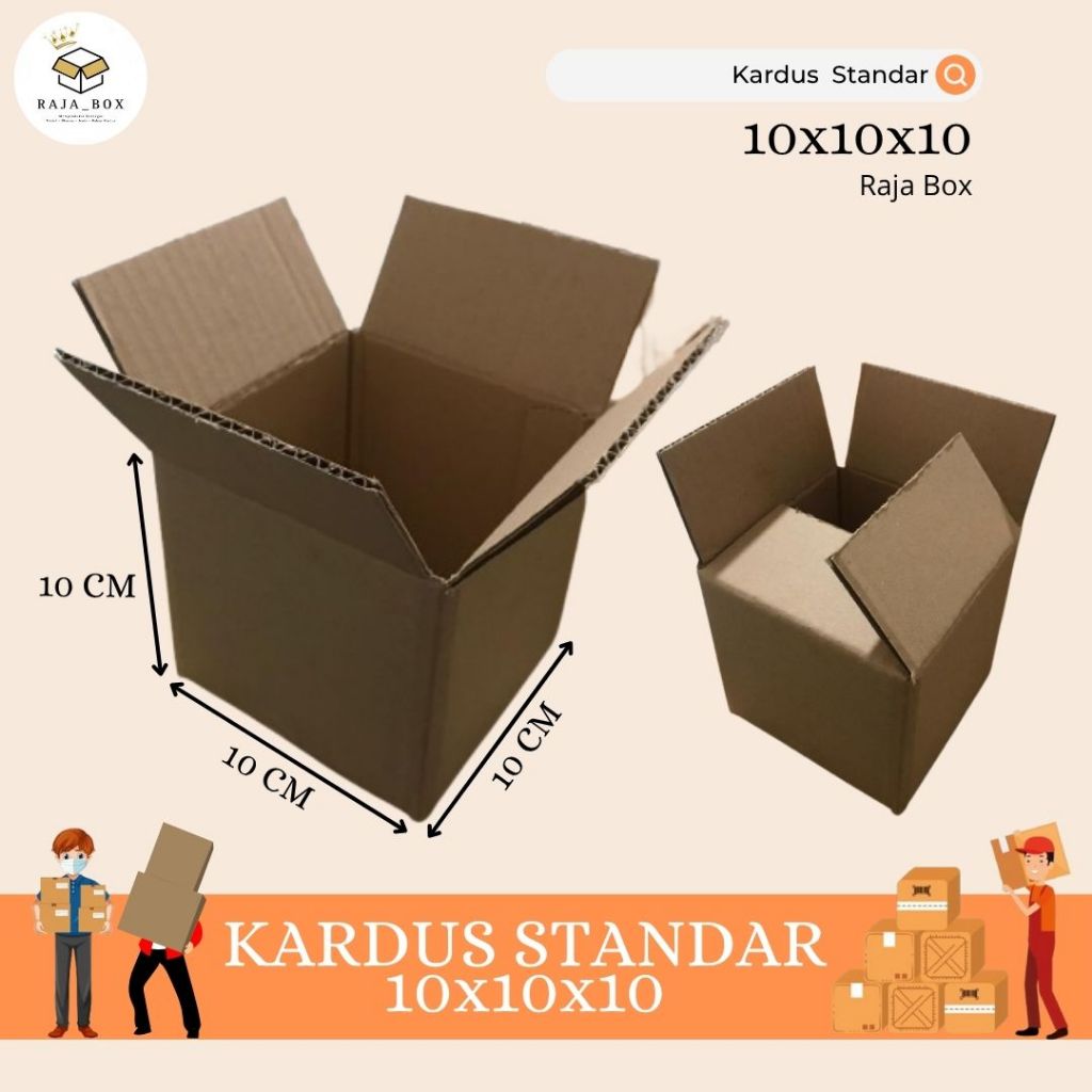 Jual Kardus Packing 10x10x10 Kardus Box Kemasan | Shopee Indonesia