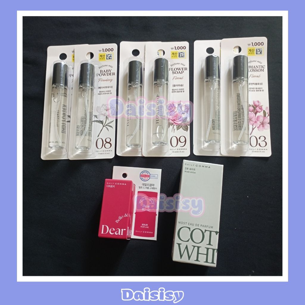 Jual (Ready Stock) Daily comma perfume / parfum daiso 15 & 30ml | Shopee Indonesia
