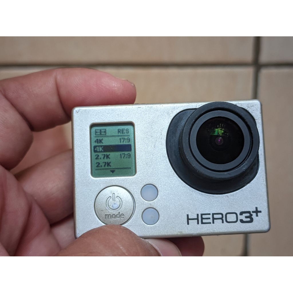 Jual action kamera GoPro Hero 3Plus black | Shopee Indonesia