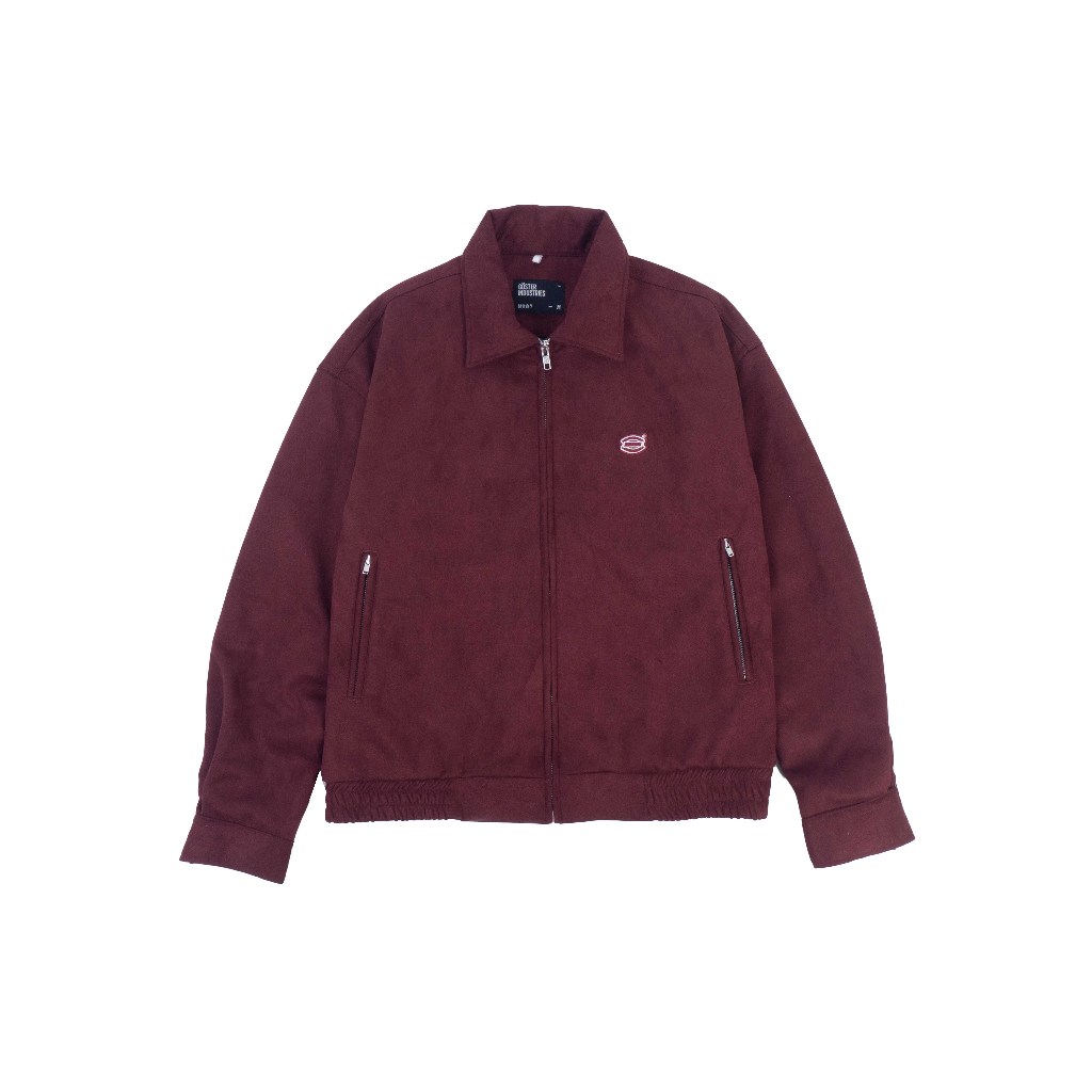Jual Goster Suede Work Jacket Boxy Fit - Lisbon Maroon | Shopee Indonesia