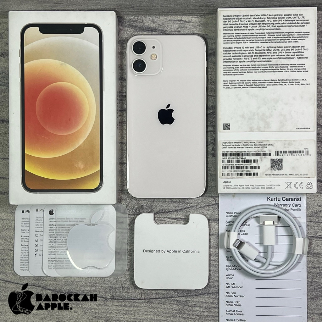 Jual iphone 12 mini 128gb ibox | Shopee Indonesia