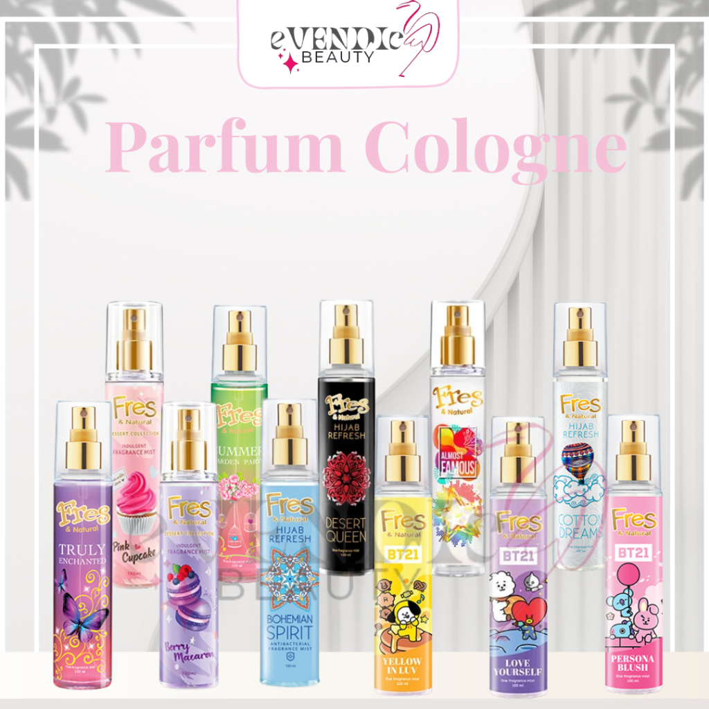 Jual READY FRES & NATURALS Cologne Fine Fragrance Mist 100ml | Parfum ...